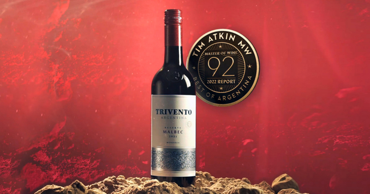 Extraordinarios 92 puntos Tim Atkin para Trivento Reserve Malbec | News ...