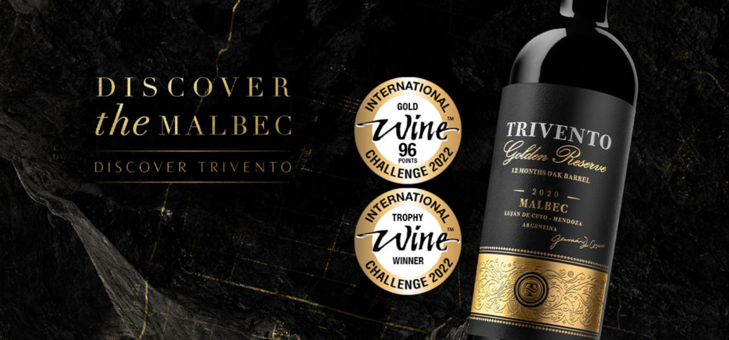 Trivento Golden Reserve Malbec 2020 elegido el mejor vino argentino en ...